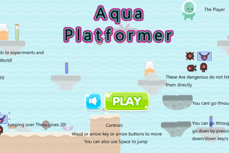 Aqua Platformer - Free Addicting Game
